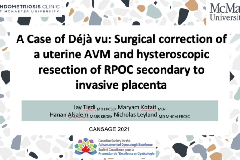 Surgical Correction of Uterine AVM & Hysteroscopic Resection