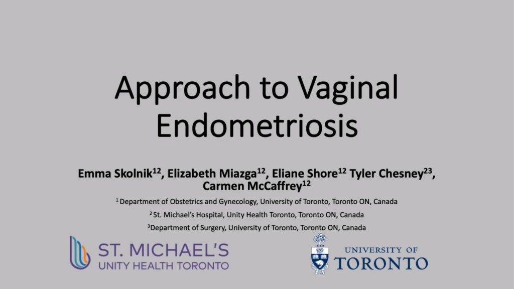 [VIDEO] Approach to Vaginal Endometriosis | CanSAGE Videos